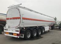 China 4 Axle Front Axle Liftable 50000L Fuel Tanker Semi Trailer 42CBM for sale