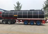 China Tri Axle 25m3 40m3 Lubricating Oil Tank Semi Trailer Insulated Heated for sale