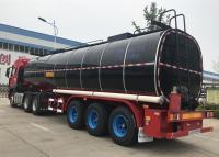 China Tri Axle 25m3 40m3 Lubricating Oil Tank Semi Trailer Insulated Heated for sale