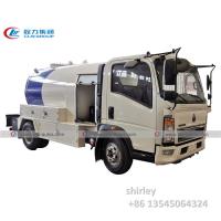 China Left Hand Drive 5000L 2MT LPG Transport Truck for Propane Delivery for sale