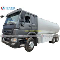 China Sinotruk HOWO 336HP 10T 12T LPG Bobtail Truck Right Hand Drive 20000L for sale