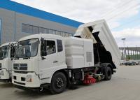 China Dongfeng 6 Wheeler 190HP 8cbm Street Sweeper Vacuum Truck with 5000L Water Tank for sale