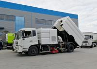 China Dongfeng 6 Wheeler 190HP 8cbm Street Sweeper Vacuum Truck with 5000L Water Tank for sale
