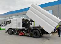 China Dongfeng 6 Wheeler 190HP 8cbm Street Sweeper Vacuum Truck with 5000L Water Tank for sale