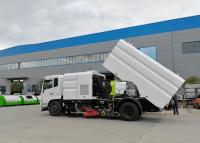 China Dongfeng 6 Wheeler 190HP 8cbm Street Sweeper Vacuum Truck with 5000L Water Tank for sale