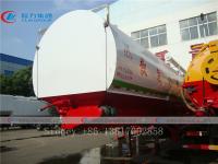 China 3 Axle 63CBM Bulk Feed Delivery Semi Trailer 4mm Tank 63000Liters for sale