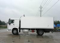 China HOWO 4x2 6 Wheeler Refrigerated Box Truck with Thermo King Freezer 5600mm for sale