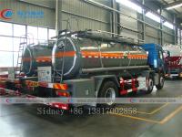 China Euro 3 FAW 6x2 Chemical Transport Truck 10-15m3 Sulfuric Acid Tanker for sale