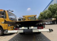 China FOTON AUMARK 4x2 5T Hydraulic Platform Flatbed Tow Truck 95KW 4000kg Capacity for sale