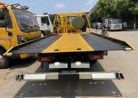 China FOTON AUMARK 4x2 5T Hydraulic Platform Flatbed Tow Truck 95KW 4000kg Capacity for sale