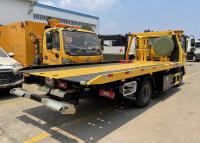 China FOTON AUMARK 4x2 5T Hydraulic Platform Flatbed Tow Truck 95KW 4000kg Capacity for sale
