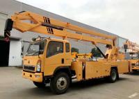 China Sinotruck HOWO 4x2 RHD Telescopic Boom Aerial Lift Truck 20m 22m Working Height for sale