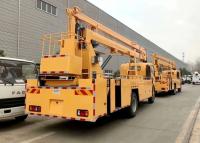 China Sinotruck HOWO 4x2 RHD Telescopic Boom Aerial Lift Truck 20m 22m Working Height for sale