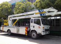 China Sinotruck HOWO 4x2 RHD Telescopic Boom Aerial Lift Truck 20m 22m Working Height for sale