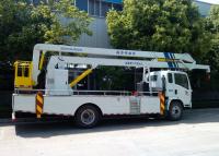 China Sinotruck HOWO 4x2 RHD Telescopic Boom Aerial Lift Truck 20m 22m Working Height for sale