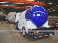 China Sinotuck HOWO 4x2 5000L LPG Bobtail Tanker Truck with Dispenser 120HP for sale