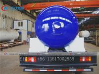 China Sinotuck HOWO 4x2 5000L LPG Bobtail Tanker Truck with Dispenser 120HP for sale