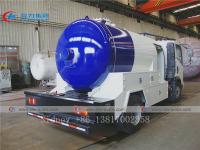 China Sinotuck HOWO 4x2 5000L LPG Bobtail Tanker Truck with Dispenser 120HP for sale