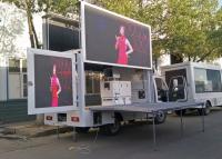 China HOWO 4x2 Mobile Stage Truck LED Billboard P6 Outdoor Full Color Display 3840x1792mm for sale