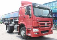 China Sinotruck HOWO 4x2 6 Wheeler Prime Mover Tractor Head Truck 290HP with 45000kg Hauling Capacity and Euro II Emission for sale