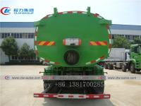 China SINOTRUK HOHAN 8x4 19000L Heavy Duty Sewage Suction Truck 371hp for sale