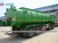 China SINOTRUK HOHAN 8x4 19000L Heavy Duty Sewage Suction Truck 371hp for sale