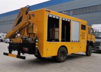 China Dongfeng 4x4 Mobile Workshop Truck 8450mm with XCMG 3.2ton Crane for Truck Maintenance for sale