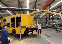 China Dongfeng 4x4 Mobile Workshop Truck 8450mm with XCMG 3.2ton Crane for Truck Maintenance for sale