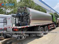China HOWO 6x4 Q304-2B Stainless Steel Asphalt Paving Truck 12m3 230°C for sale