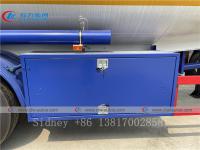 China 3 Axle 40CBM Q235 Carbon Steel Diesel Transport Semi Trailer with 40,000L Capacity and Air Suspension for sale