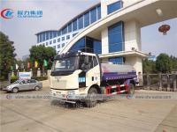 China FAW 10CBM Water Bowser Truck Q235 Carbon Steel Tank 160HP 4x2 for sale