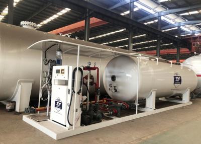 China 20000L 10T LPG Gas Refilling Plant with 15 m³/h Flow Rate and 1.71 MPa Design Pressure for sale