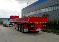 China 40FT Tri Axle Dropside Trailer 60T Payload BV Approval Heavy Duty Semi Trailer for sale