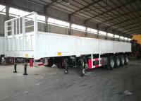China 45FT 4 Axle Drop Side Trailer With 60000kg Payload for sale
