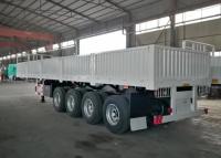 China 45FT 4 Axle Drop Side Trailer With 60000kg Payload for sale