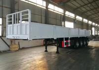 China 45FT 4 Axle Drop Side Trailer With 60000kg Payload for sale