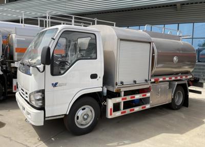 China ISUZU 6x4 4000L Aluminum Alloy Aviation Refueling Truck JET A1 Fuel Bowser for sale