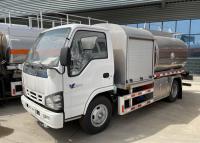 China ISUZU 6x4 4000L Aluminum Alloy Aviation Refueling Truck JET A1 Fuel Bowser for sale