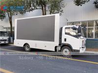 China SINOTRUK HOWO 4x2 LED Mobile Advertising Truck P4 P5 P6 120HP 4495kg for sale