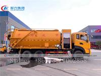 China Dongfeng Kinland 6x4 15000 Liters Vacuum Sewage Suction High Pressure Cleaning Truck for sale