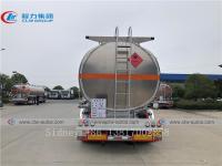 China 3 Axle 42CBM Aluminum Alloy Diesel Transport Tanker Semi Trailer 42000L for sale