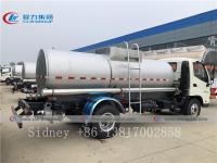 China Foton 4x2 5000L Small Fuel Tank Truck with Gear Pump for Diesel Transport for sale