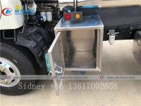 China Foton 4x2 5000L Small Fuel Tank Truck with Gear Pump for Diesel Transport for sale