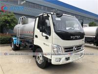 China Foton 4x2 5000L Small Fuel Tank Truck with Gear Pump for Diesel Transport for sale