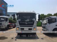 China Dongfeng DFAC 10-14CBM Garbage Compactor Truck with 16T Compression Force and 90 km/h Speed for sale