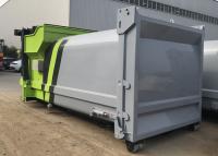 China Mobile Garage Trash Compactor 8-20M3 with 7.5KW Motor and 360KN Compression Force for sale