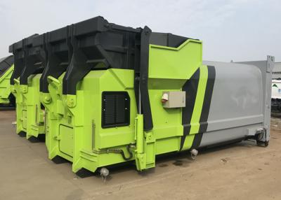 China Mobile Garage Trash Compactor 8-20M3 with 7.5KW Motor and 360KN Compression Force for sale