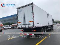 China Dongfeng Kinland 8x4 30 Ton Refrigerated Box Truck for Meat Transport 11990x2550x3940 mm for sale
