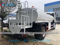 China ISUZU Giga 6000L Water Bowser Truck Carbon Steel Tank 4x2 98HP Euro 5 for sale