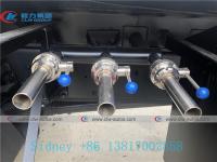 China ISUZU Giga 6000L Water Bowser Truck Carbon Steel Tank 4x2 98HP Euro 5 for sale